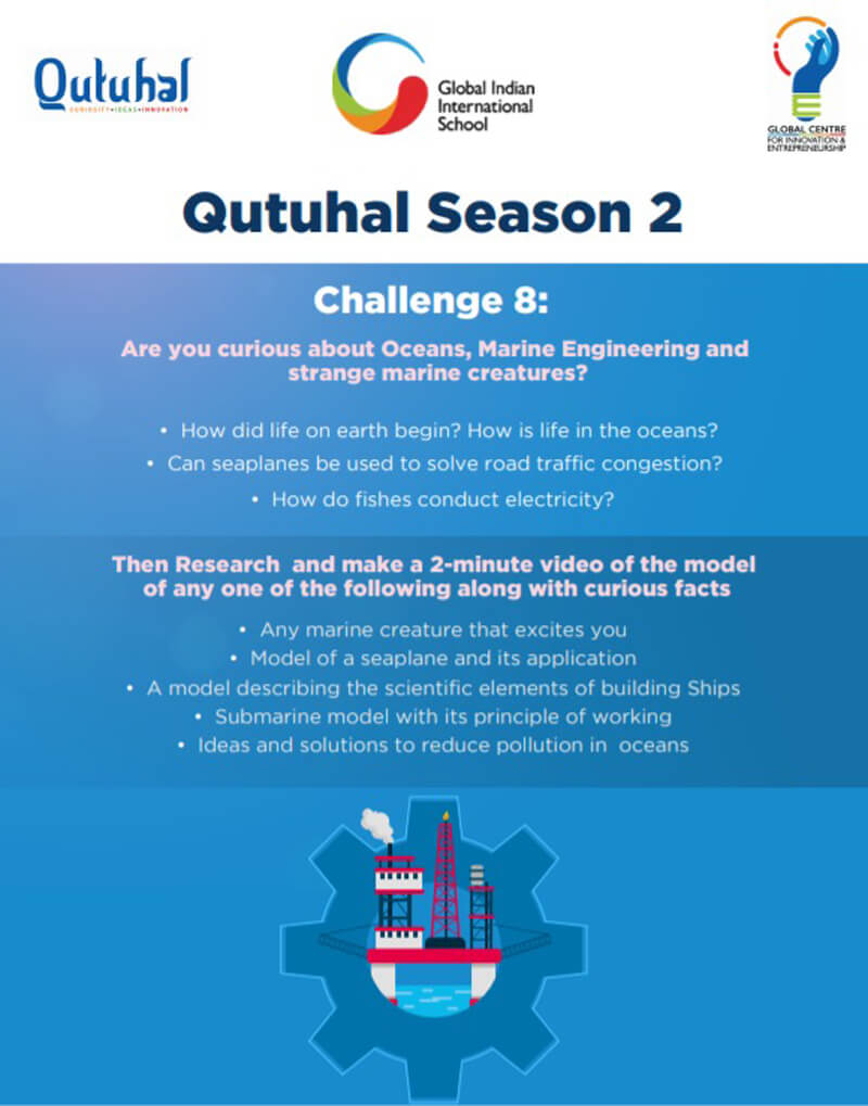 GIIS UAE: Qutuhal Season 2 : Challenge 8 - Previous Events