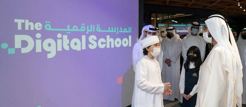 Sheikh Mohammed launches digital school for 1 million refugees (NEWS)