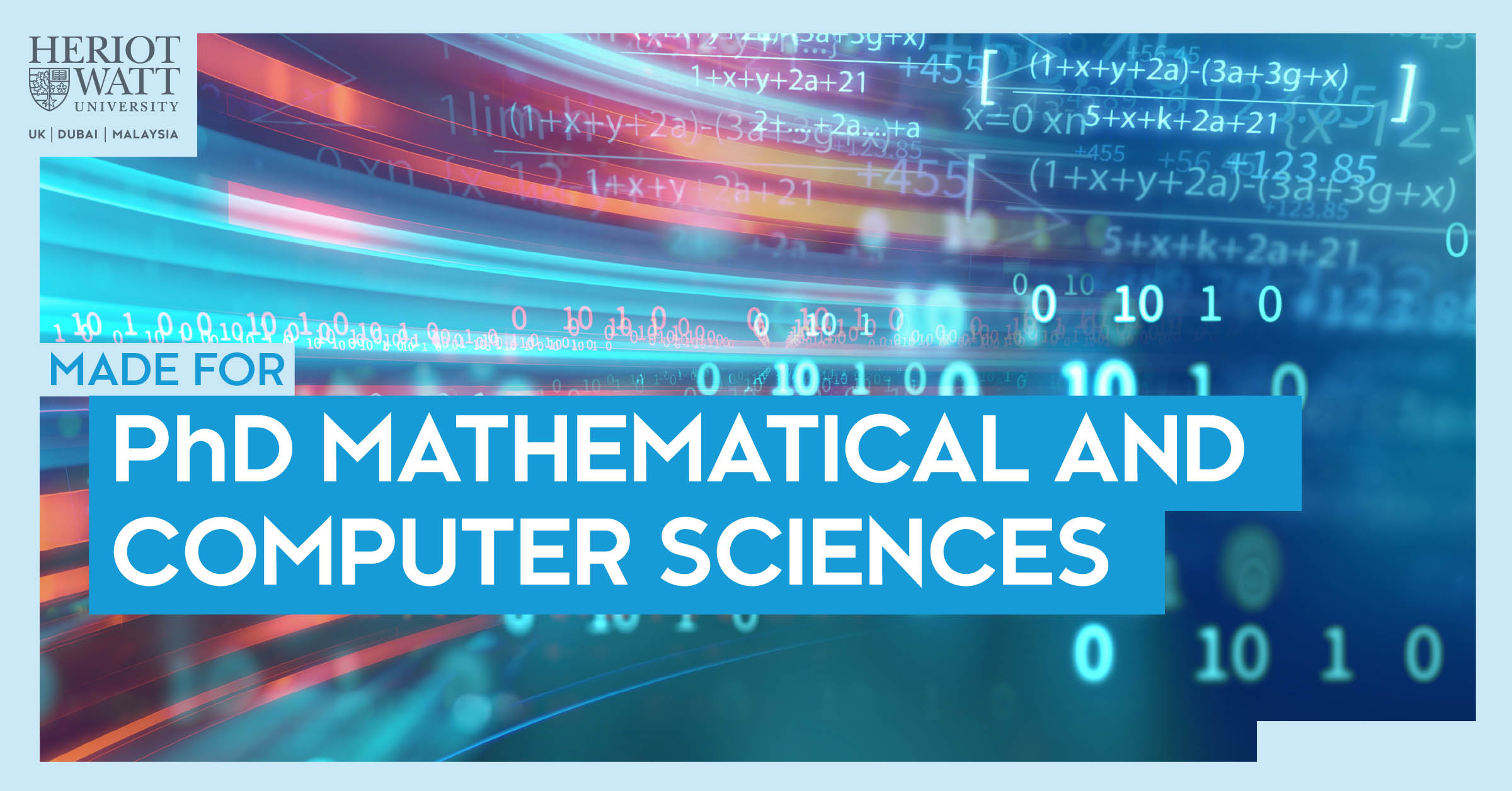 PhD Mathematical and Computer Sciences - Dubai, UAE (Course)