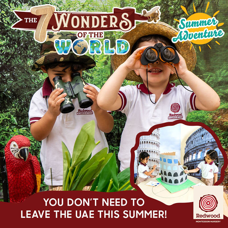 The 7 Wonders of the World - Redwood Montessori Nursery - Abu Dhabi ...