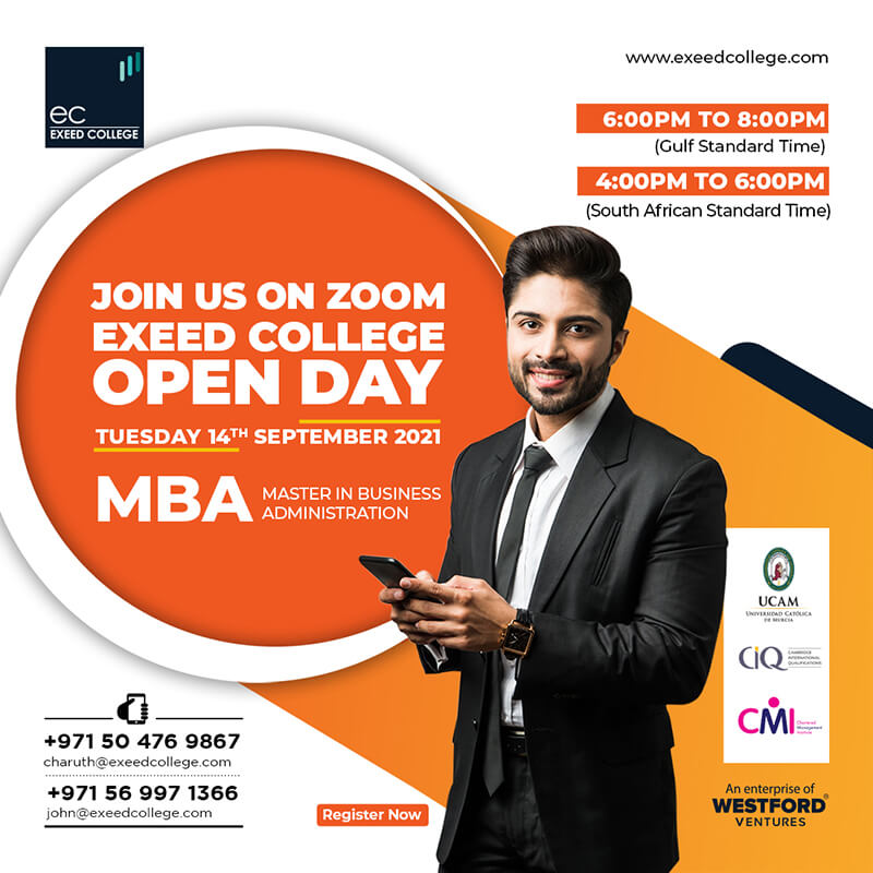 MBA Zoom Open Day - Exeed College - Previous Events