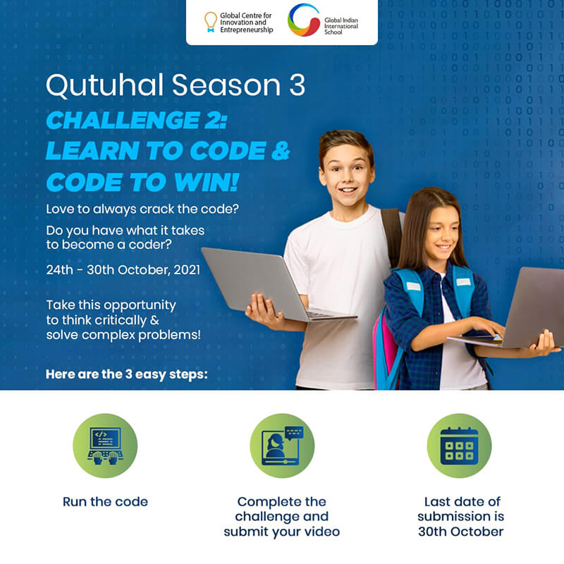 GIIS UAE : Qutuhal Season 3 - Challenge 2 - Previous Events