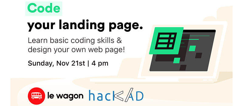 FREE Webinar: Code your first Website - Le Wagon Dubai - Previous Events