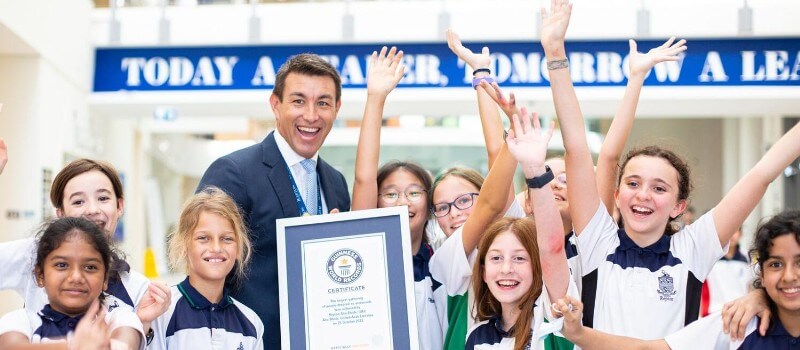 Look: Students in UAE dress up as astronauts and break a world record ...