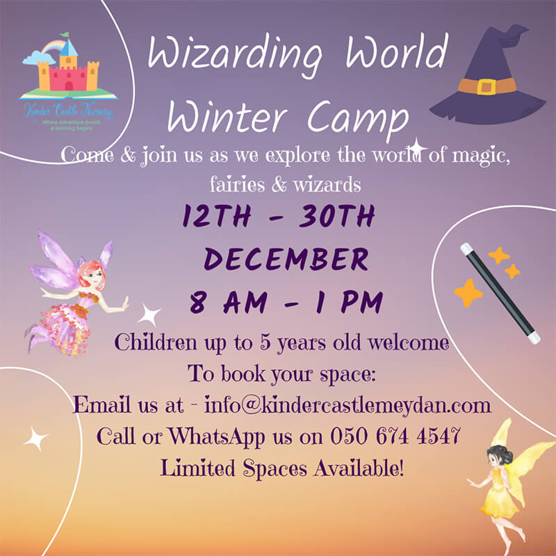 Wizarding World Winter Camp - Kinder Castle Nurseries - Dubai, Previous ...