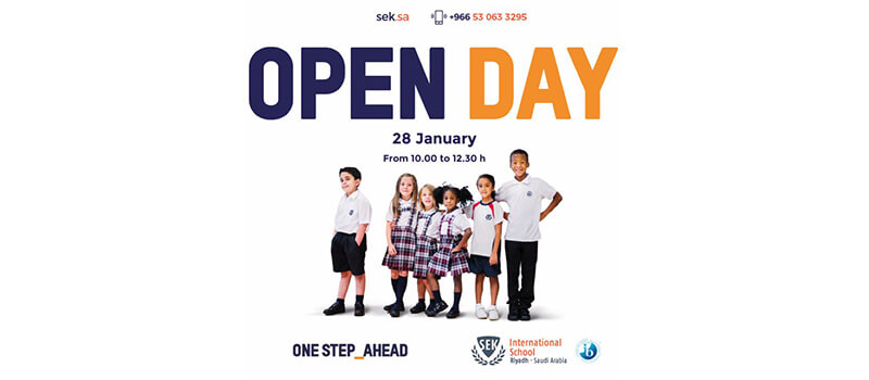 Open Day for New Families - SEK International School Riyadh - Previous ...