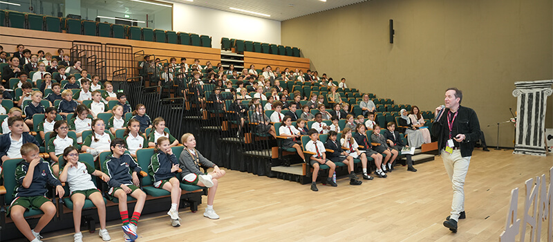 Best-selling Author, Ben Miller, visits the Royal Grammar School ...