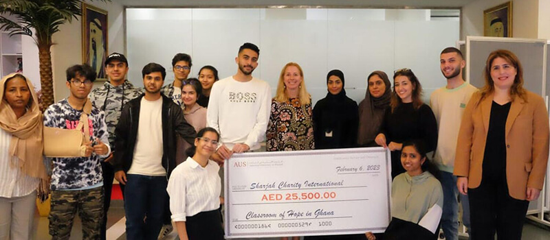 UAE: University raises Dh25,000 to build classroom for underprivileged ...