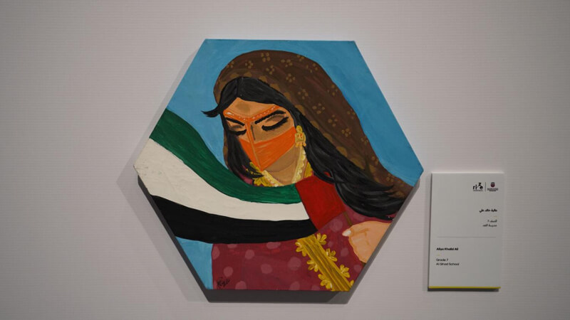 UAE: Promoting Local Art - 500+ Emirati Student Works Exhibited in Abu ...