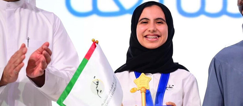 Emirati student from Abu Dhabi named UAE Arab Reading Champion (NEWS)