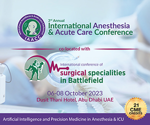 3rd Annual International Anesthesia and Acute Care - Abu Dhabi, UAE