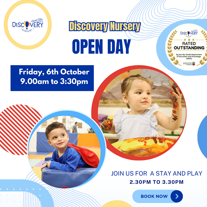 Open day and stay and play - Discovery Nursery Abu Dhabi - Abu Dhabi ...