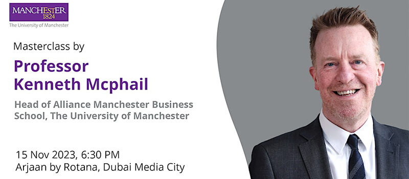 Masterclass by Professor Kenneth Mcphail - Dubai, Previous Events, UAE