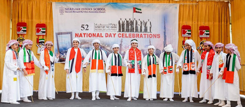 UAE National Day: Students celebrate Union Day, paint school red, black ...