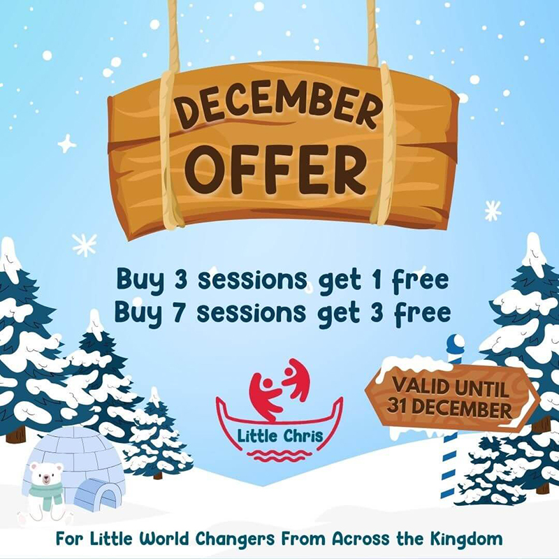 Little Chris December Offer - St Christopher's School - Previous Events