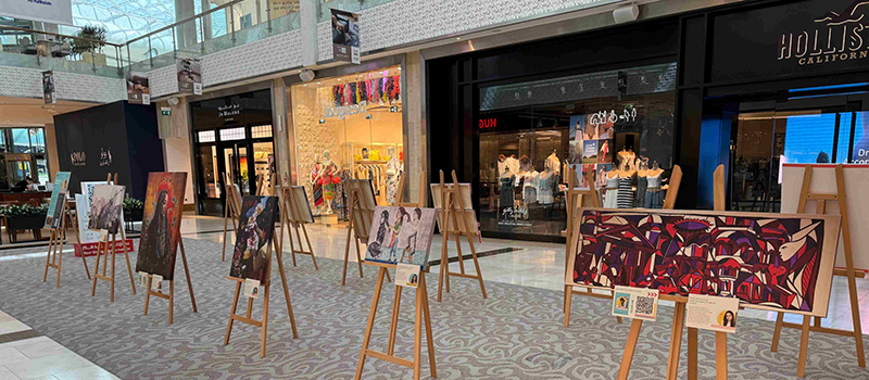 Year 13 IB Arts Students Exhibition in Yas Mall: A Celebration of ...