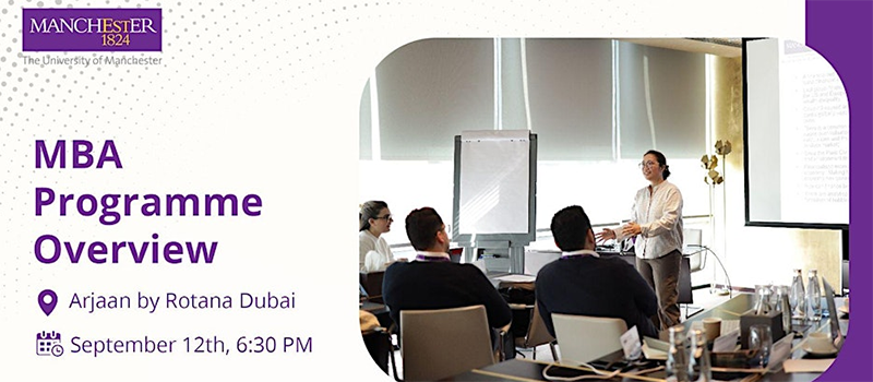 MBA Programme Overview & Networking, Dubai - The University of ...