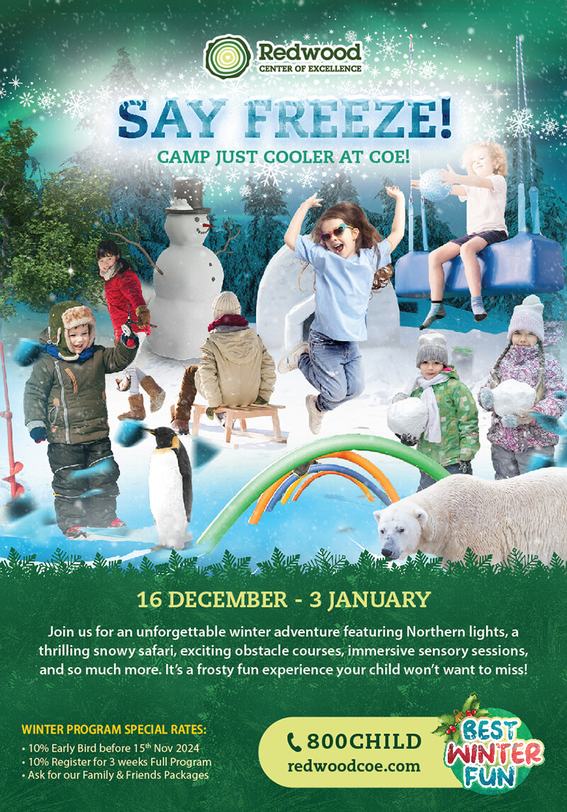 Say Freeze - Redwood Center of Excellence - Dubai, Previous Events, UAE