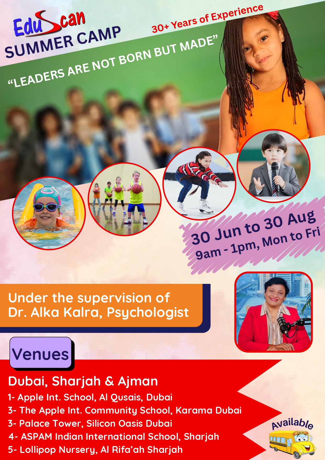 Summer Camp 2025 - Eduscan Group - Dubai, Previous Events, UAE