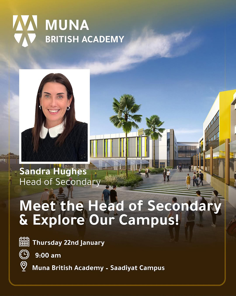 Meet the Head of Secondary - Muna British Academy, Aldar Academies ...